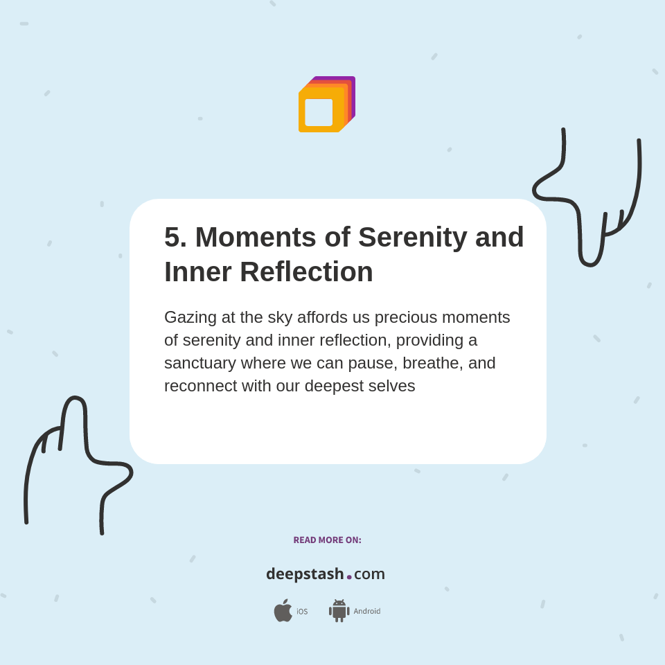 5. Moments of Serenity and Inner Reflection - Deepstash