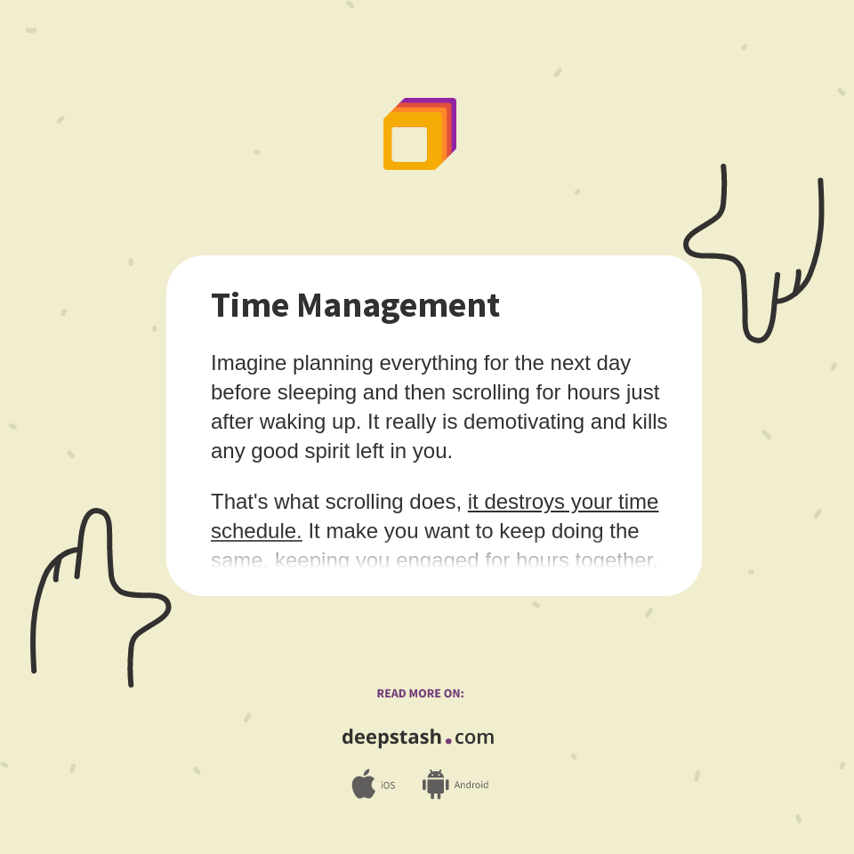 Time Management - Deepstash
