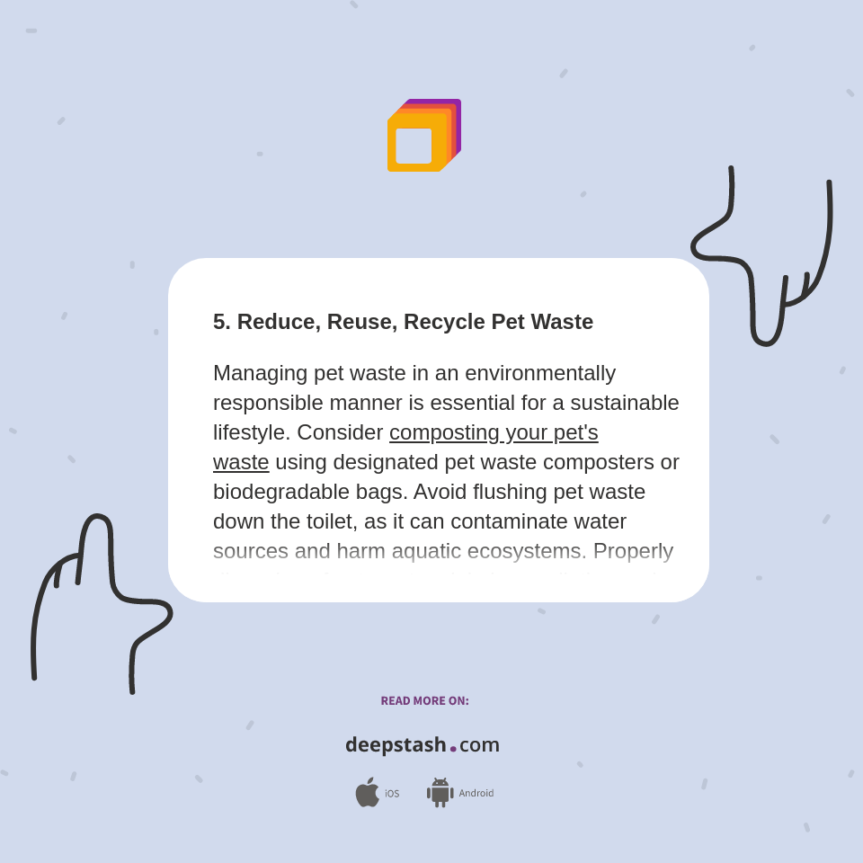 5. Reduce, Reuse, Recycle Pet Waste ... - Deepstash