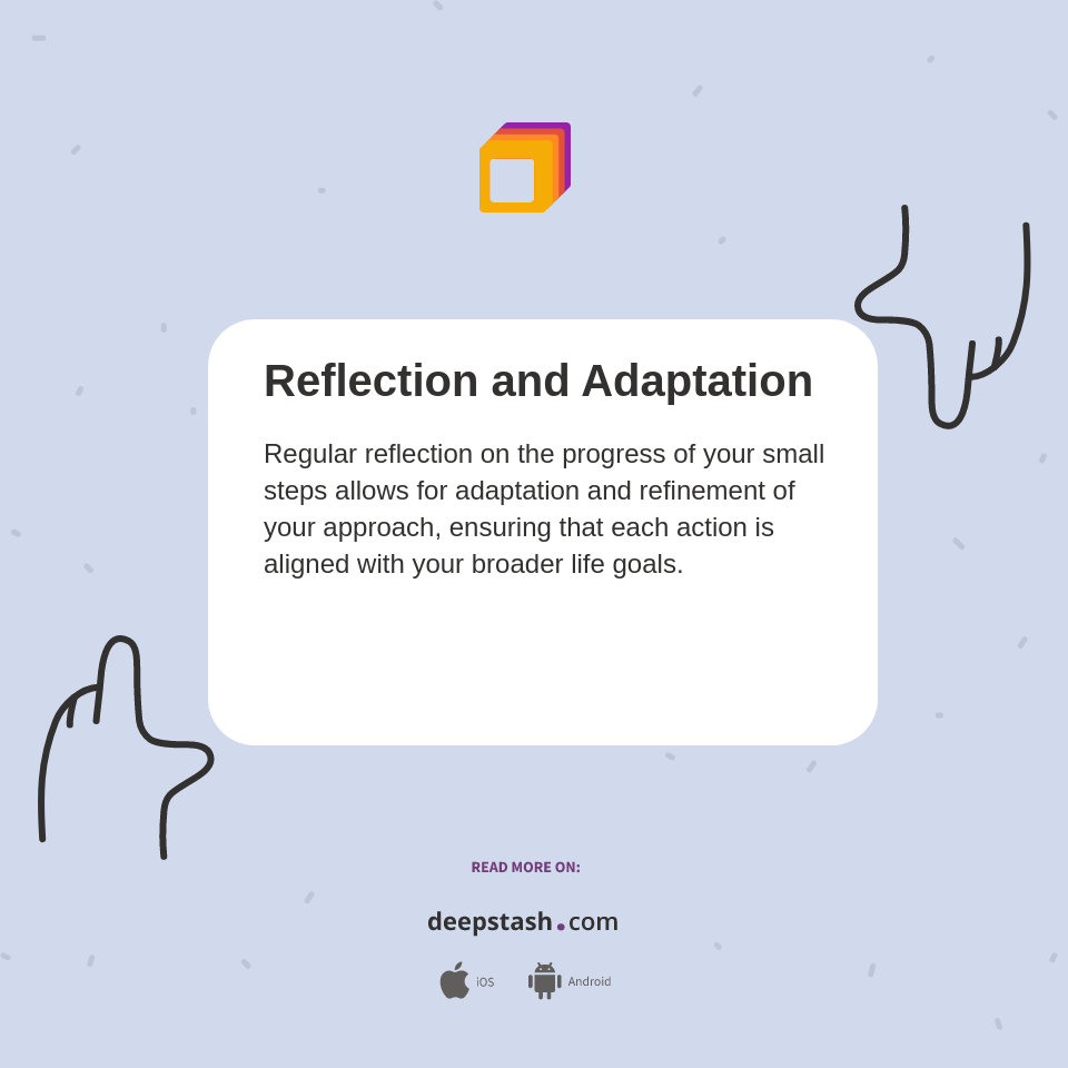 Reflection and Adaptation - Deepstash