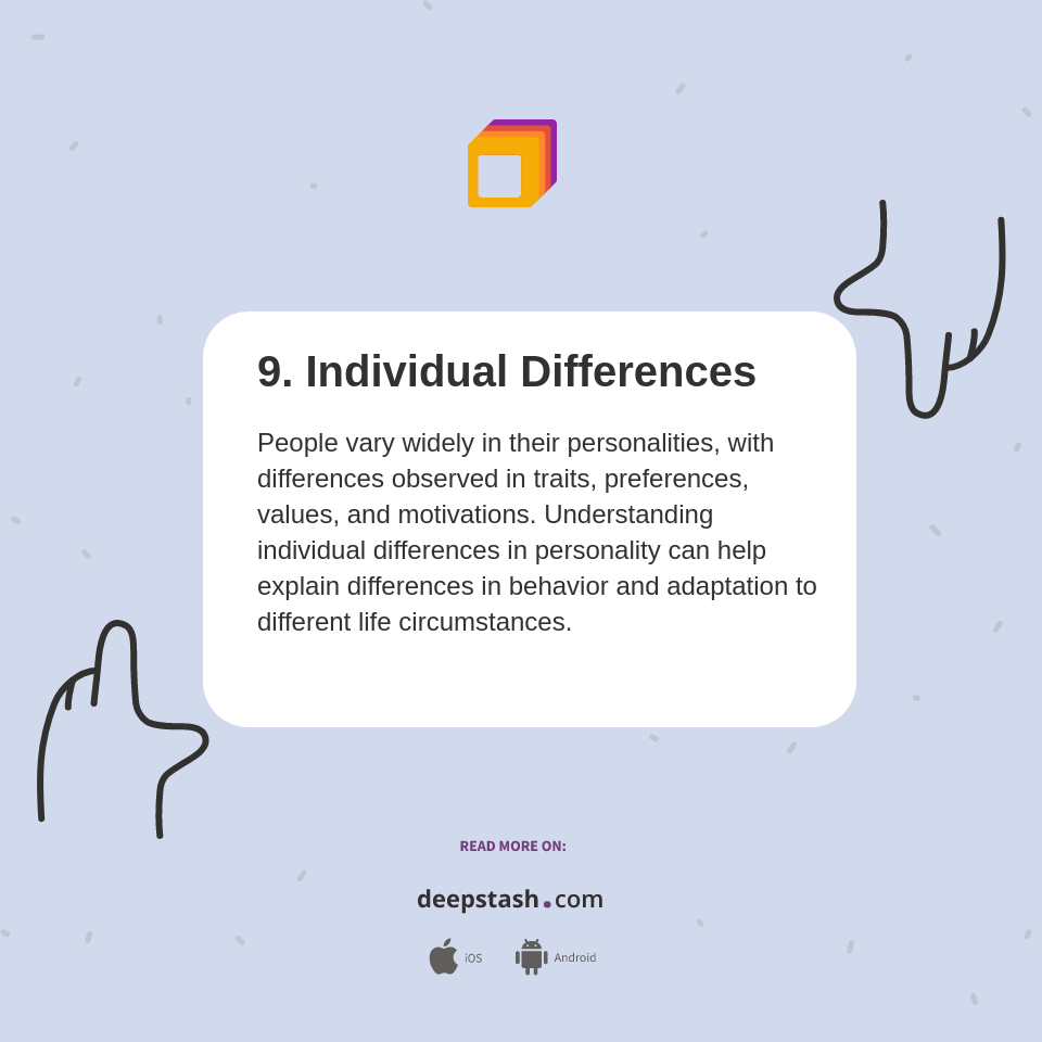 9. Individual Differences - Deepstash