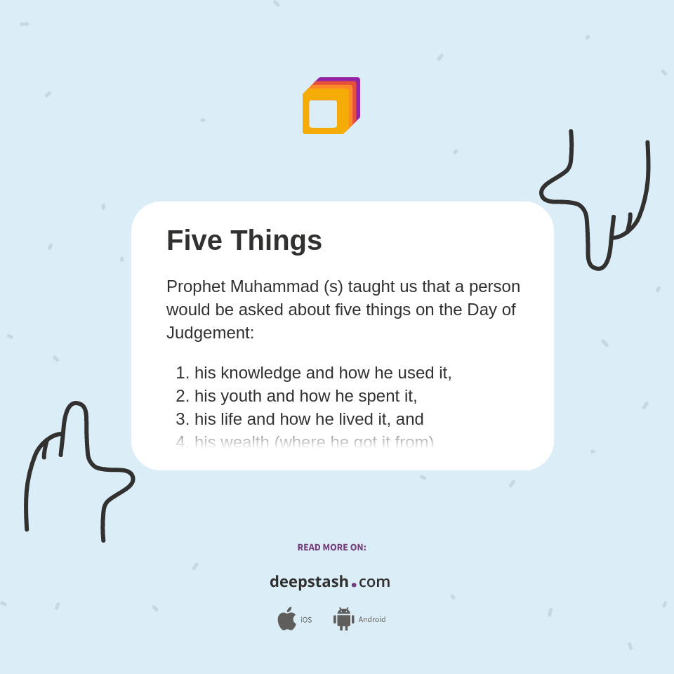 Five Things - Deepstash