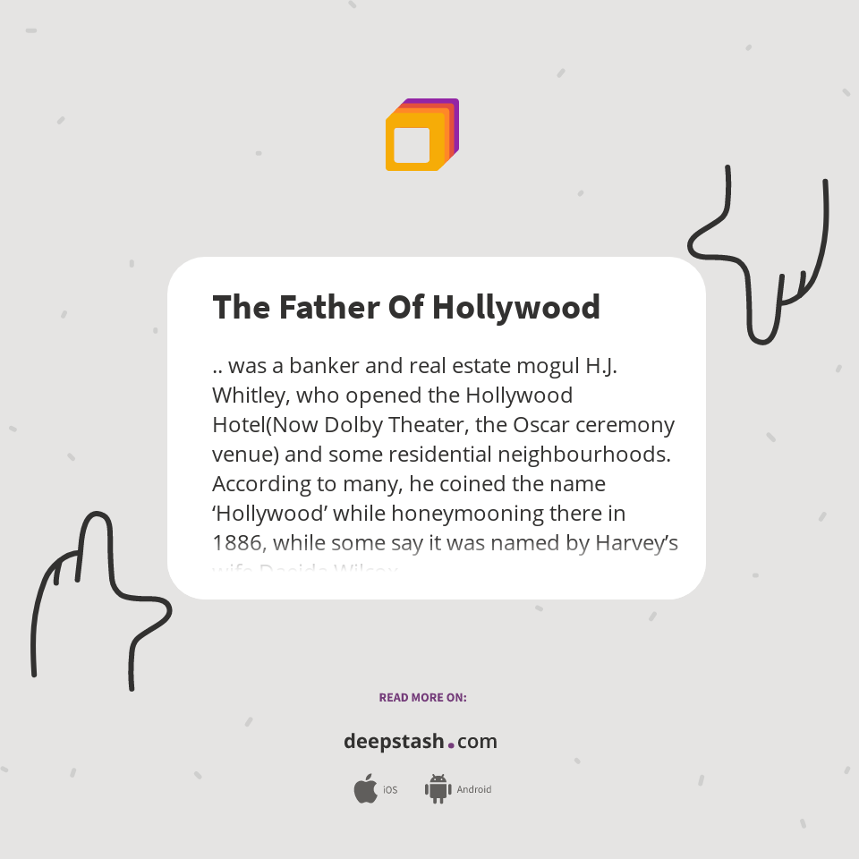 The Father Of Hollywood - Deepstash