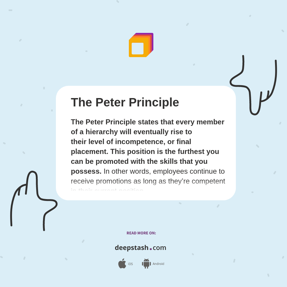 The Peter Principle - Deepstash