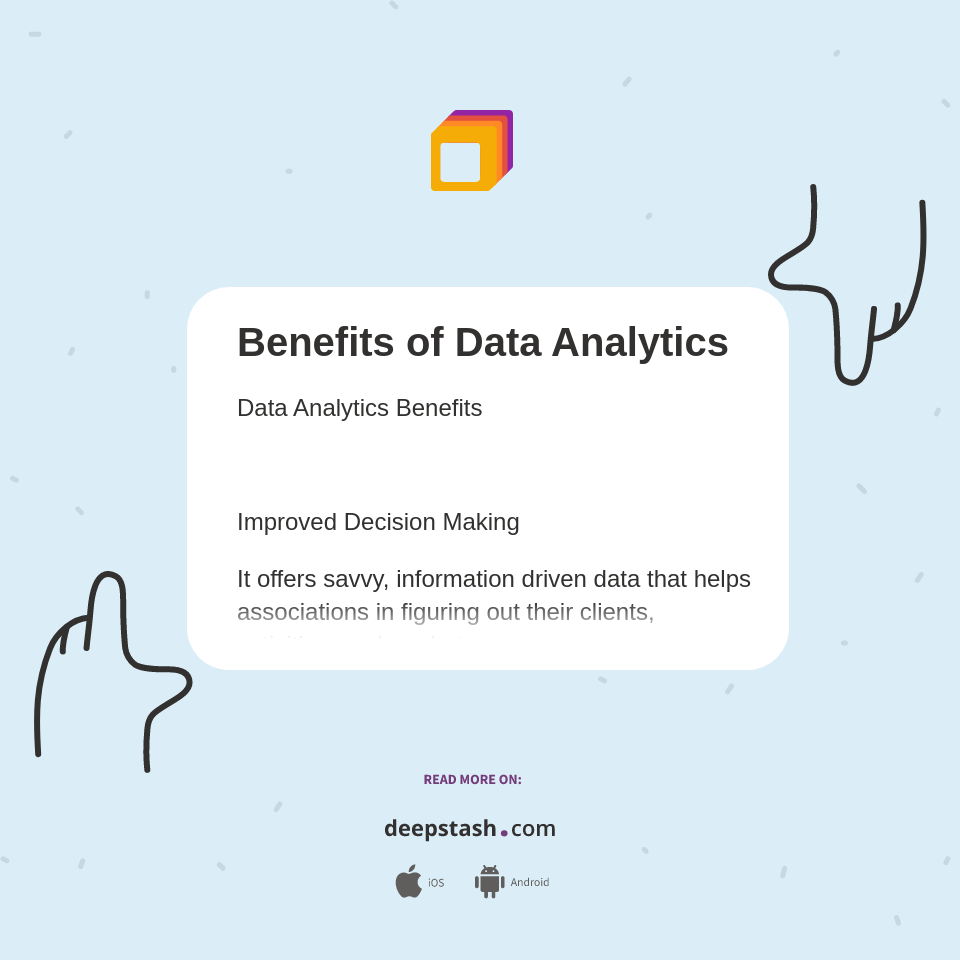 Benefits of Data Analytics - Deepstash
