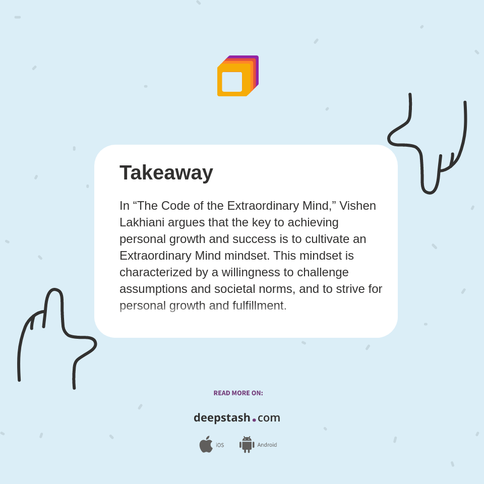 Takeaway - Deepstash