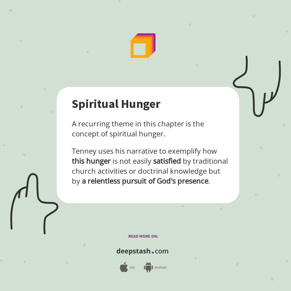 Spiritual Hunger - Deepstash