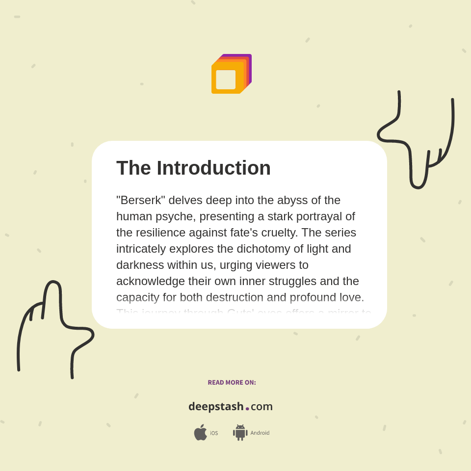 The Introduction - Deepstash