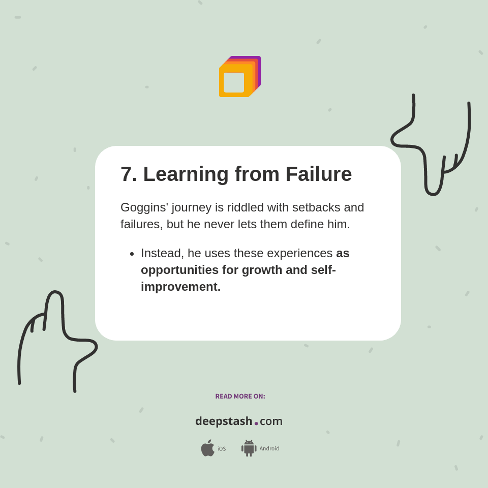 7. Learning from Failure - Deepstash