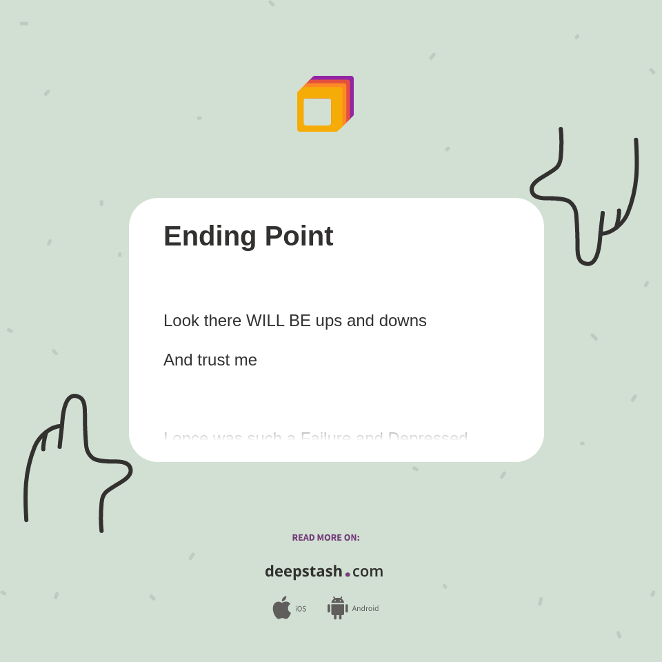 Ending Point - Deepstash