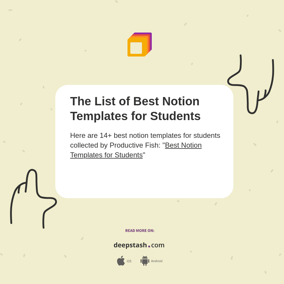 The List of Best Notion Templates for Students - Deepstash
