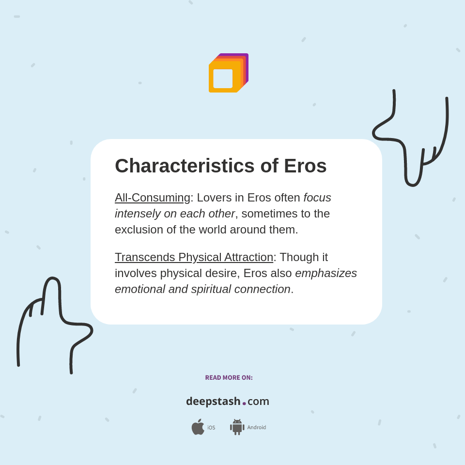 Characteristics of Eros - Deepstash