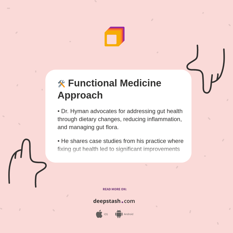 🛠️ Functional Medicine Approach - Deepstash