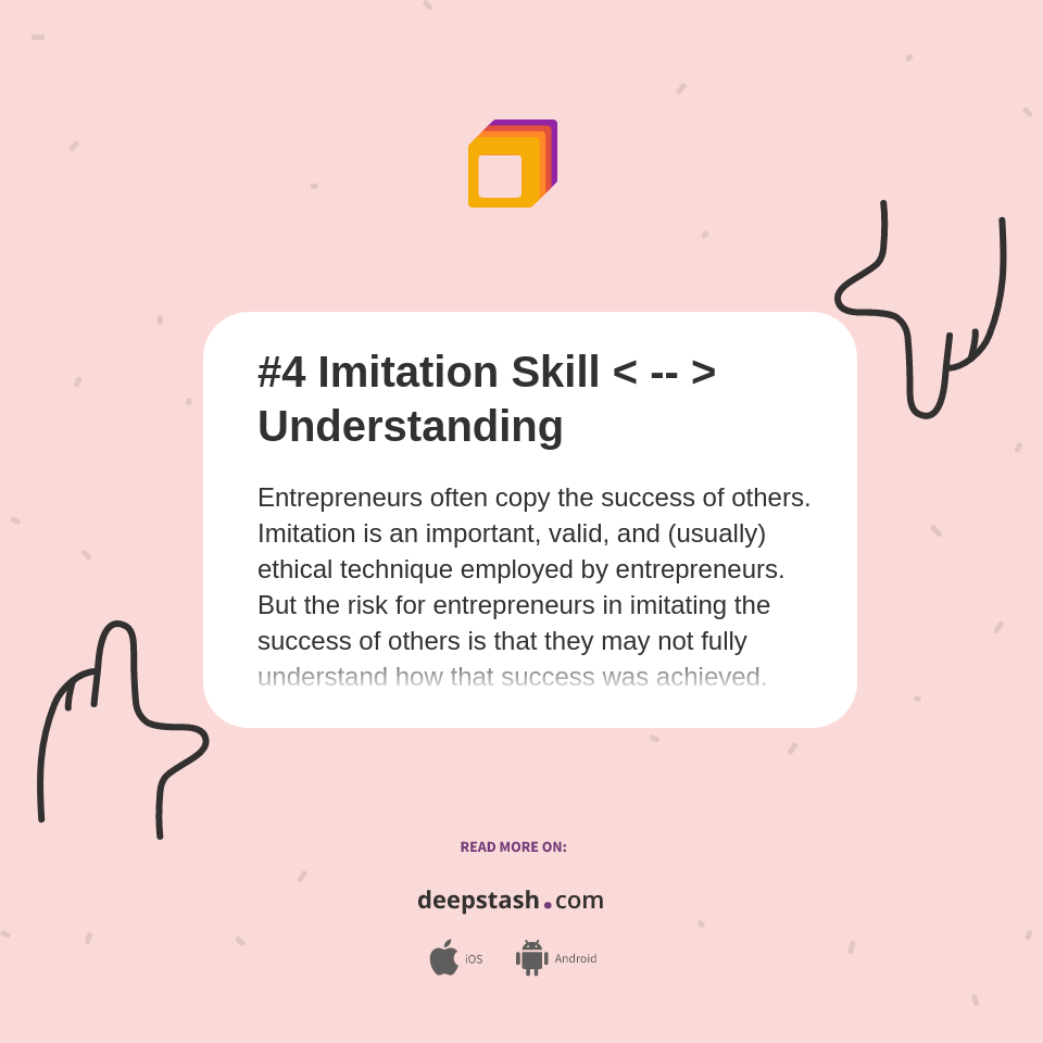 #4 Imitation Skill Understanding - Deepstash