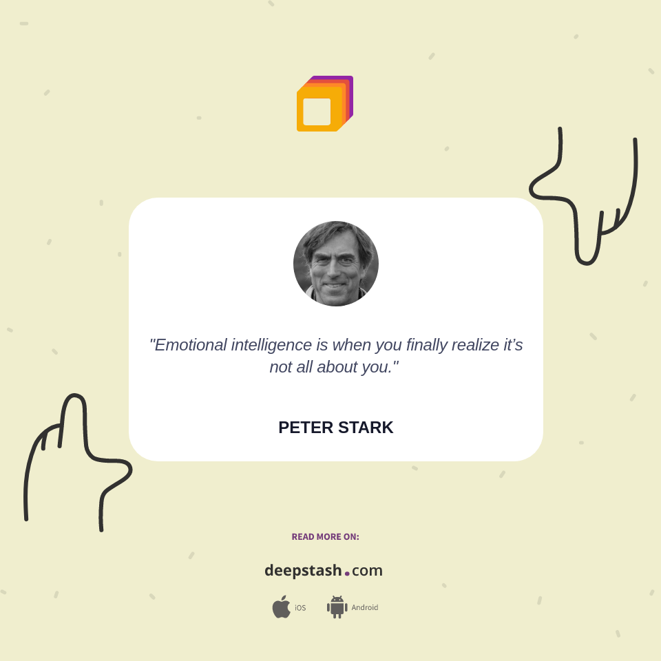 Quote by PETER STARK - Deepstash