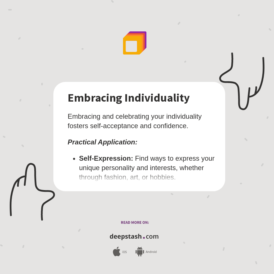 Embracing Individuality - Deepstash