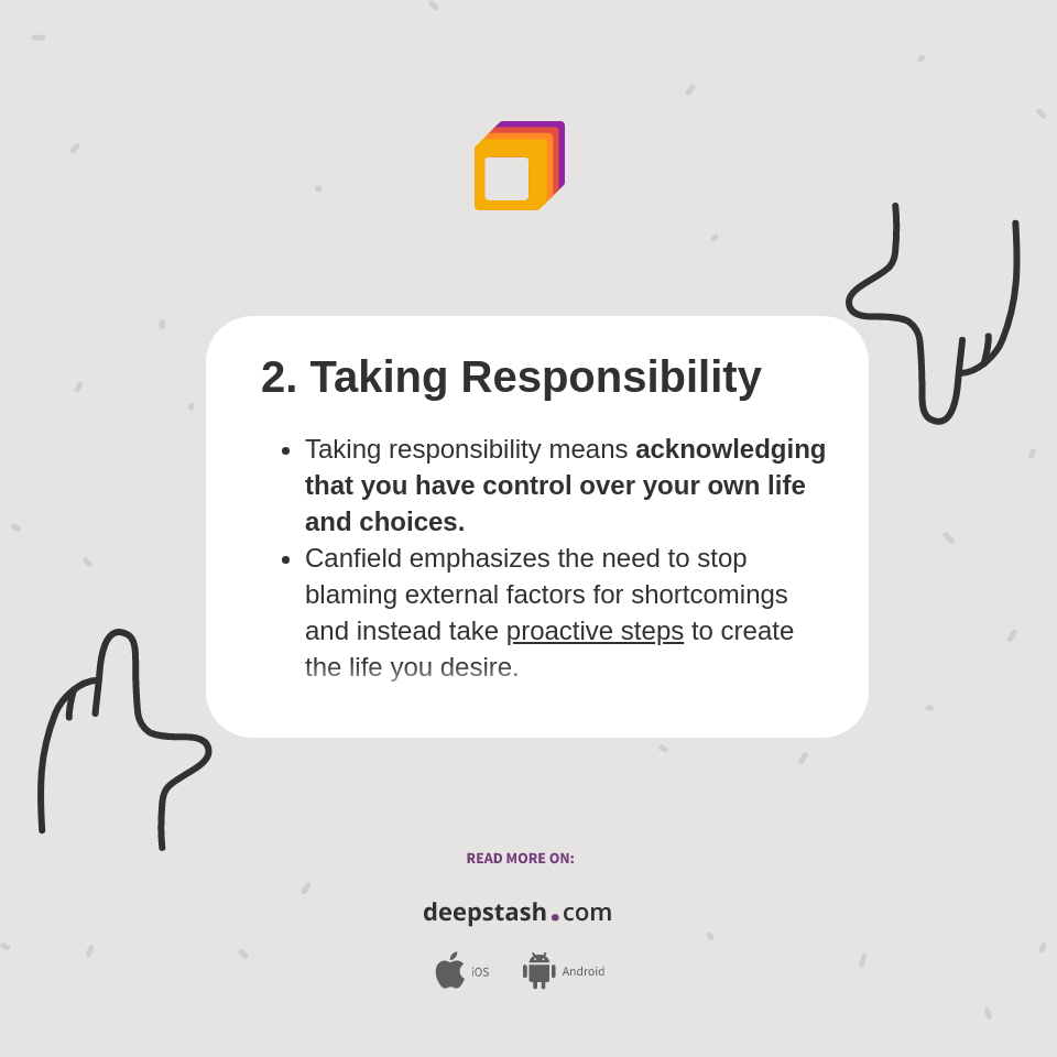 2. Taking Responsibility - Deepstash