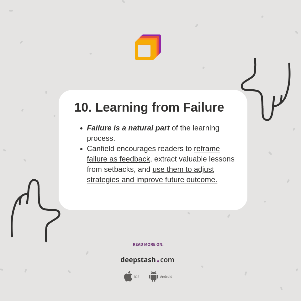 10. Learning from Failure - Deepstash