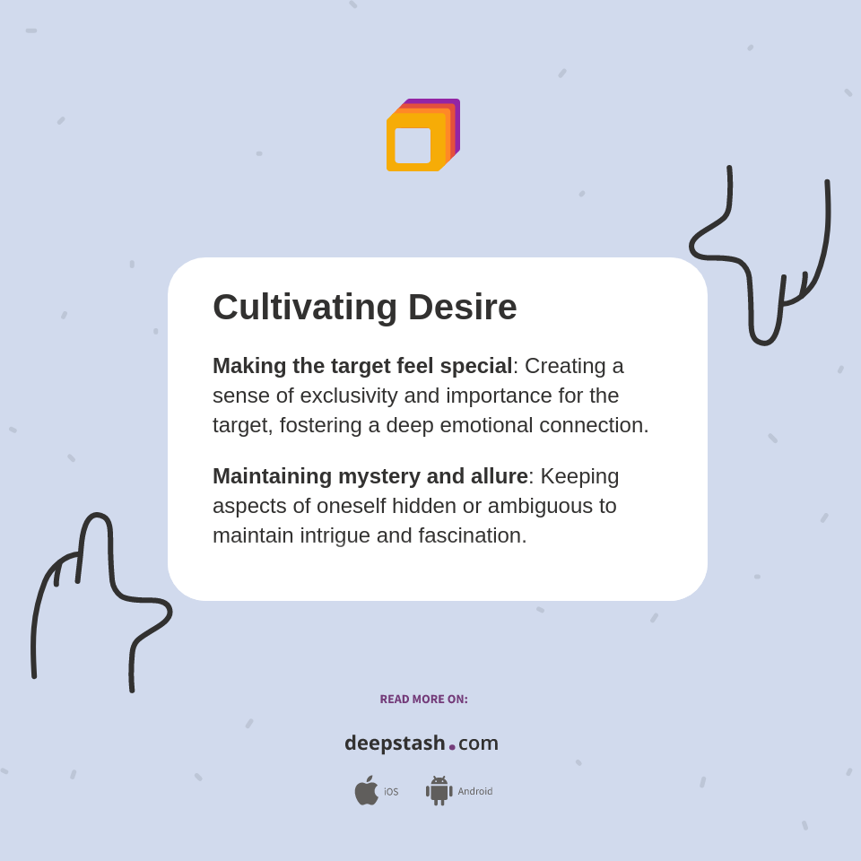 Cultivating Desire - Deepstash