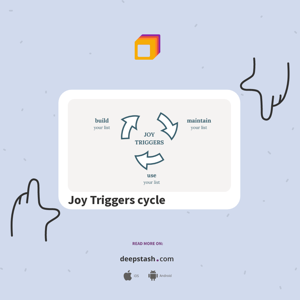 Joy Triggers cycle - Deepstash
