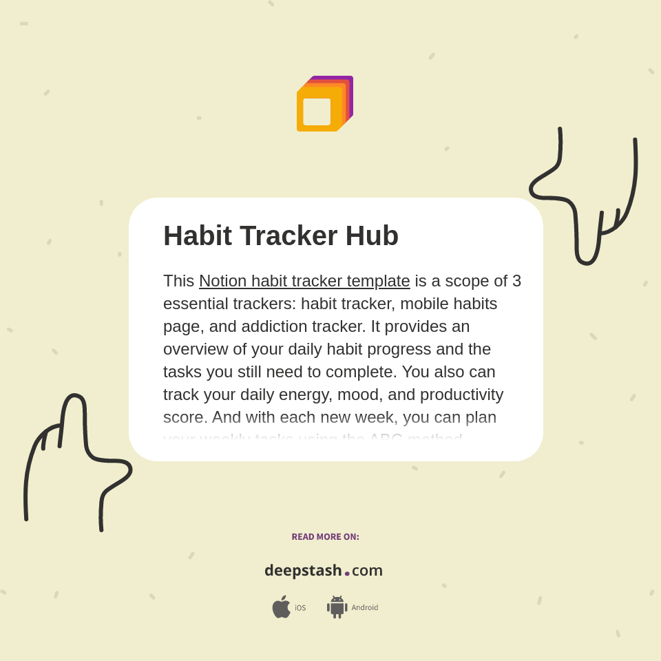 Habit Tracker Hub - Deepstash
