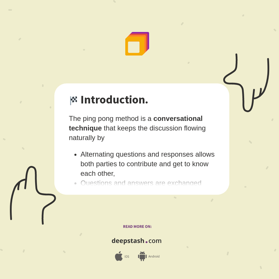 🏁 Introduction. - Deepstash