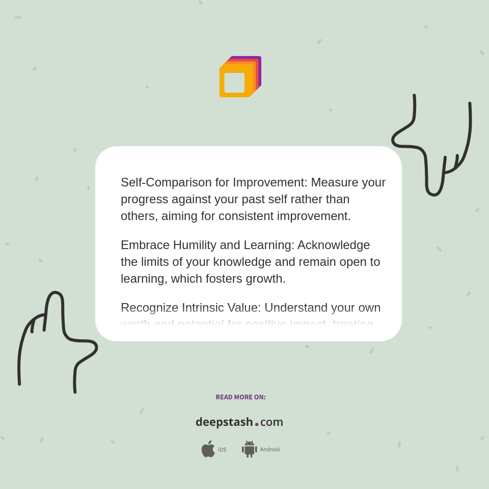 Self-Comparison for Improvement: Measure your progress against your ...