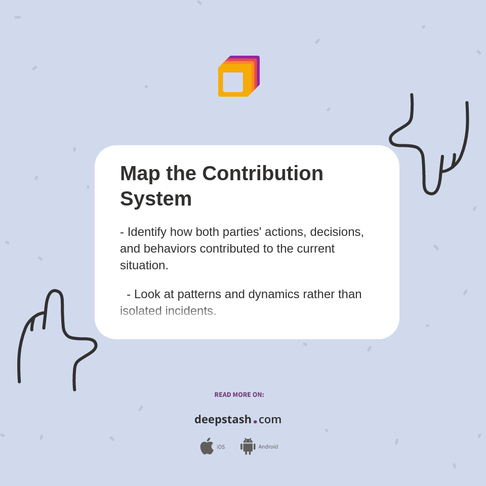 Map the Contribution System - Deepstash