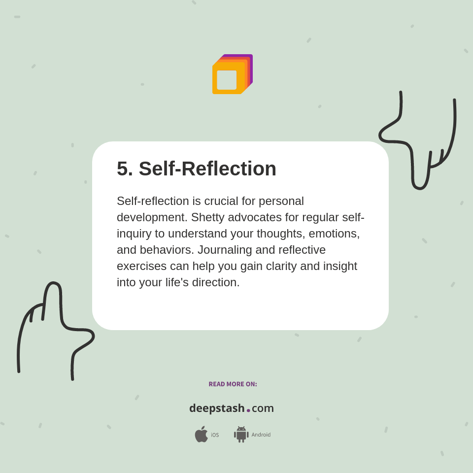 5. Self-Reflection - Deepstash