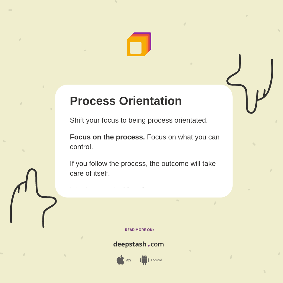 Process Orientation Deepstash