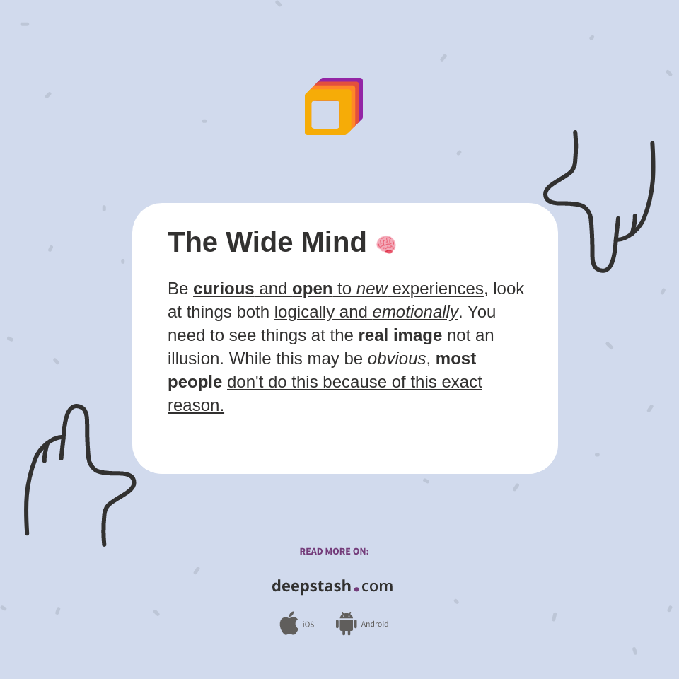 The Wide Mind 🧠 - Deepstash