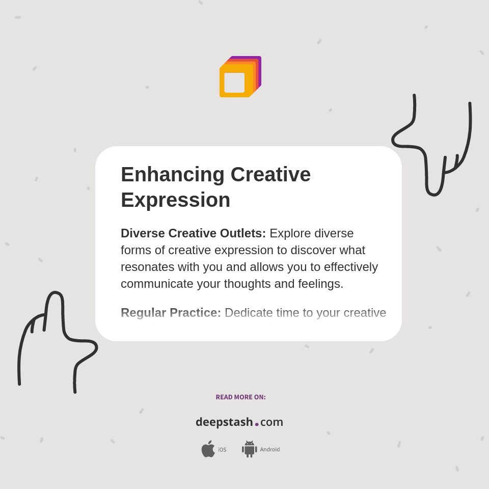 Enhancing Creative Expression - Deepstash