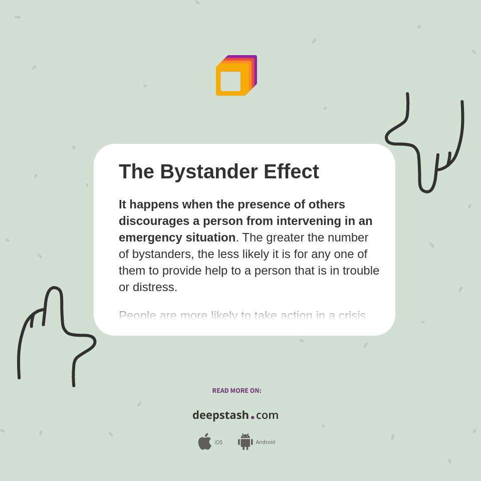 The Bystander Effect - Deepstash