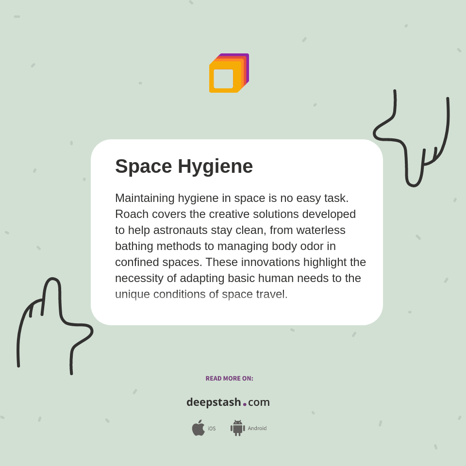 Space Hygiene - Deepstash