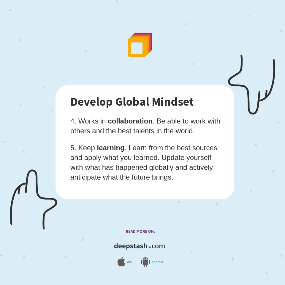 Develop Global Mindset - Deepstash