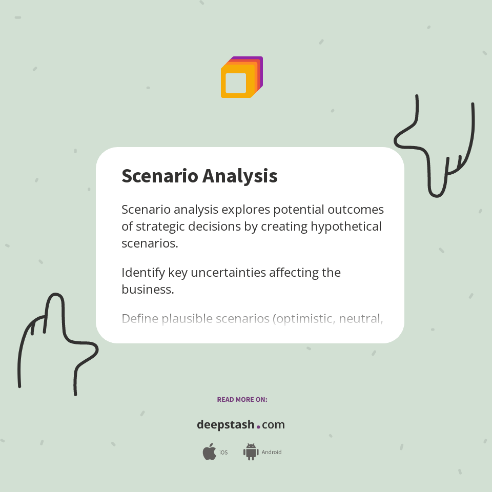 Scenario Analysis Deepstash