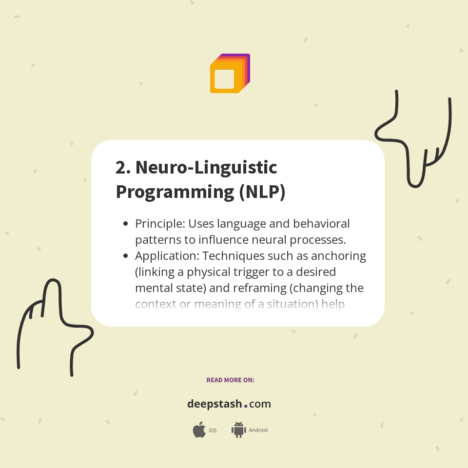 2. Neuro-Linguistic Programming (NLP) - Deepstash