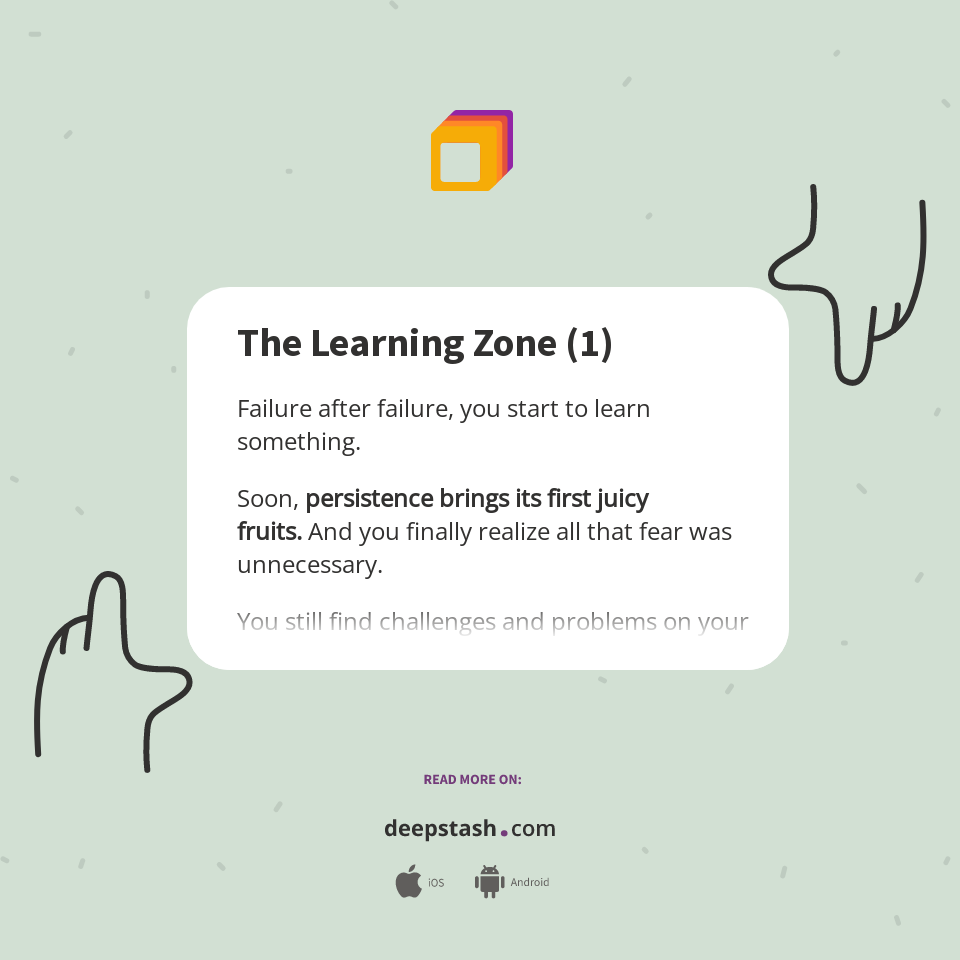 The Learning Zone (1) - Deepstash