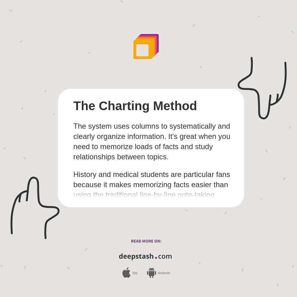 The Charting Method - Deepstash