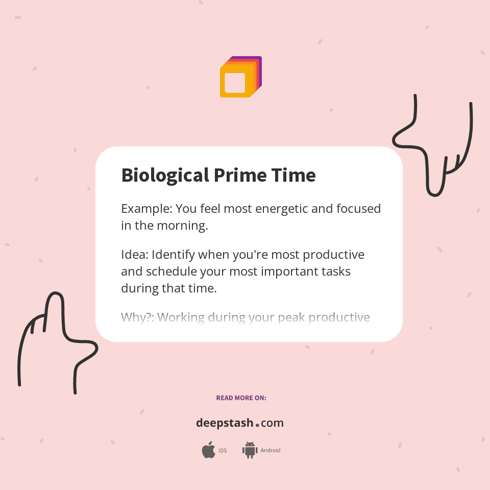 Biological Prime Time - Deepstash
