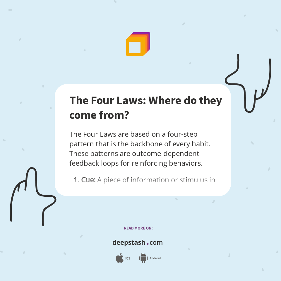 The Four Laws: Where do they come from? - Deepstash