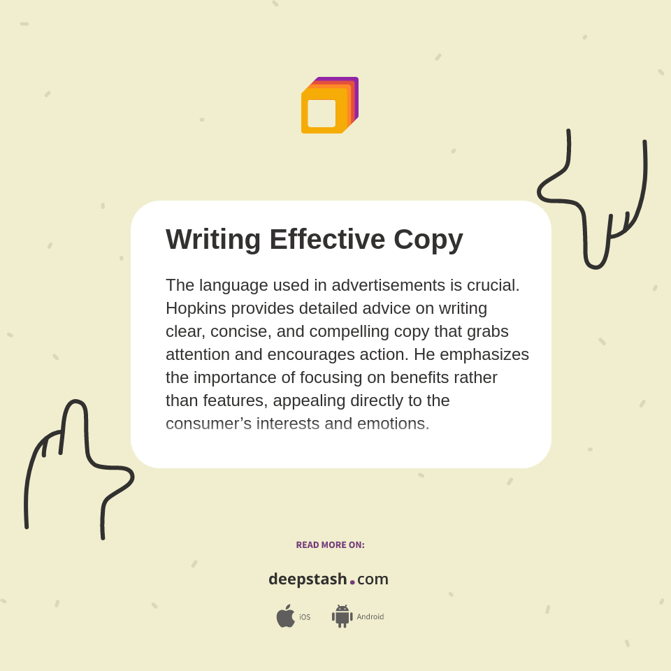 Writing Effective Copy - Deepstash