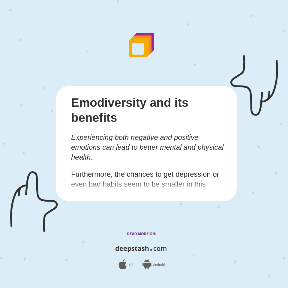 Emodiversity and its benefits - Deepstash