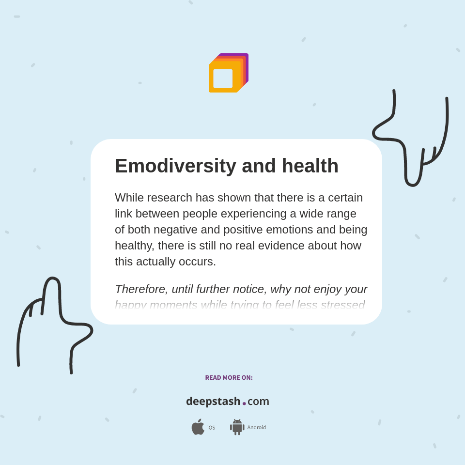 Emodiversity and health - Deepstash