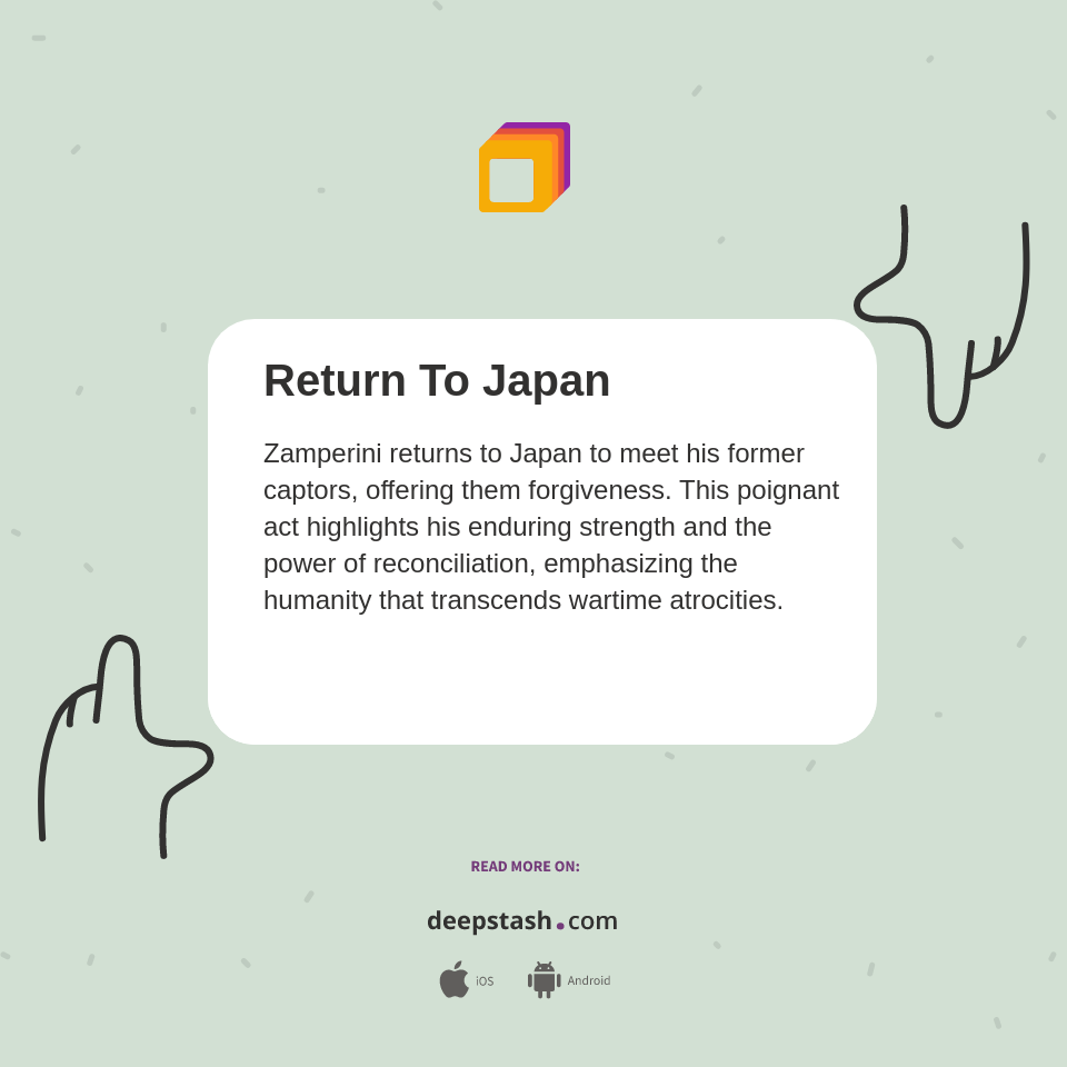 Return To Japan - Deepstash