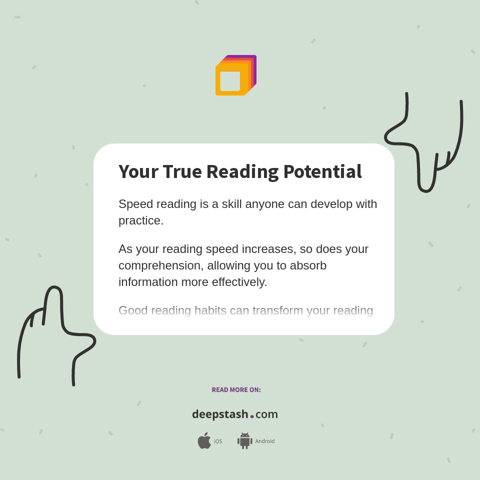 Your True Reading Potential - Deepstash