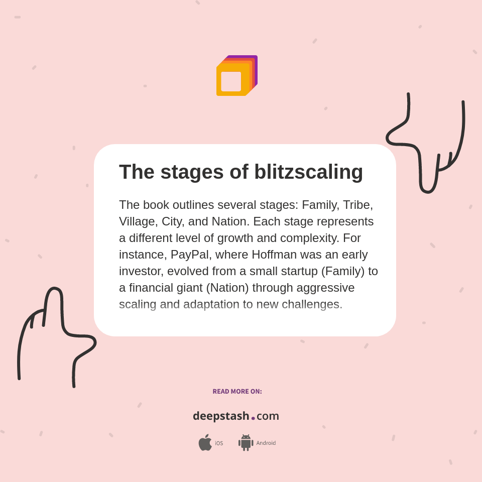 The stages of blitzscaling - Deepstash