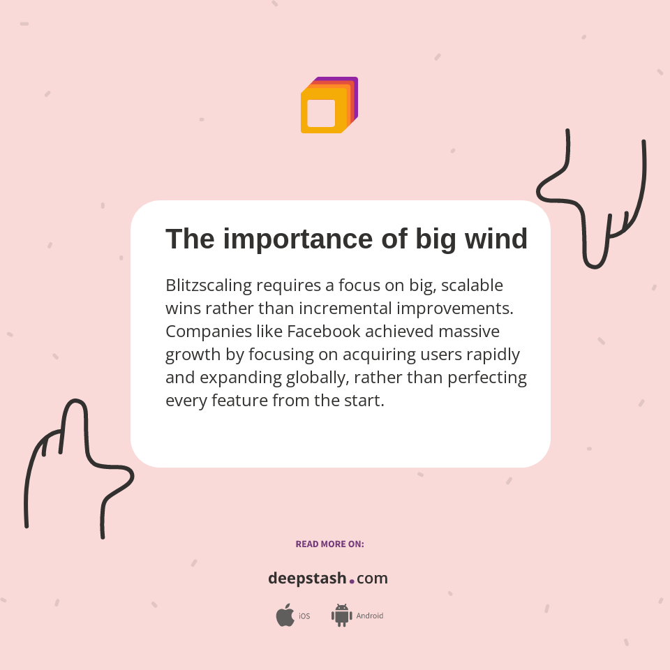 The importance of big wind - Deepstash