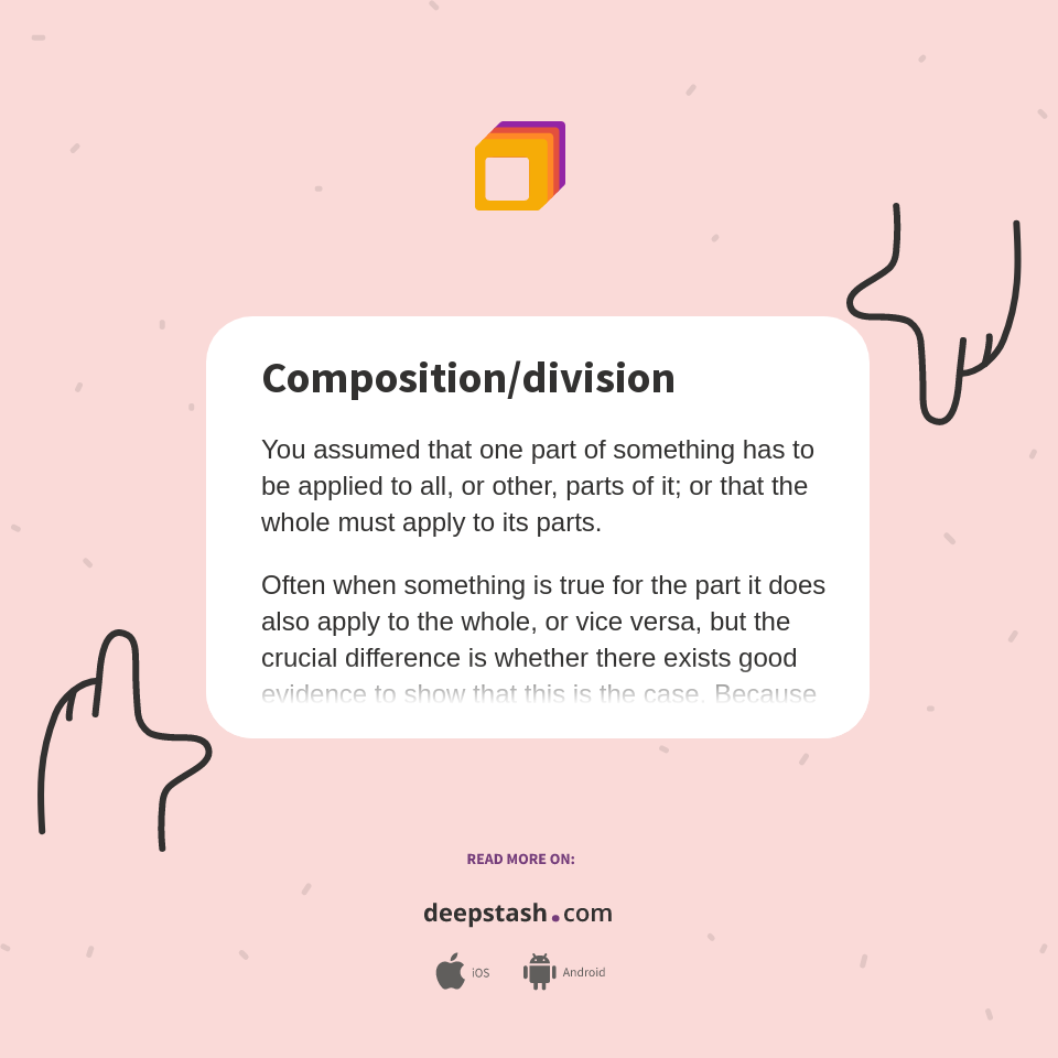Composition/division - Deepstash