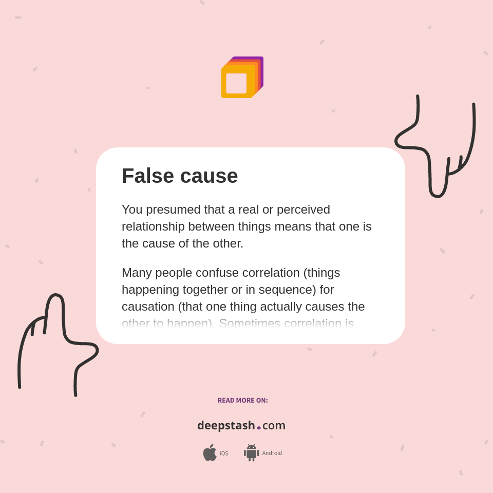 False cause - Deepstash